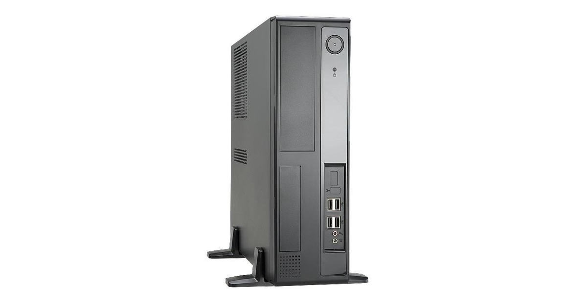 IN WIN Case|IN WIN|Desktop|300 Watts|MicroATX|Colour Black|BL641 ...