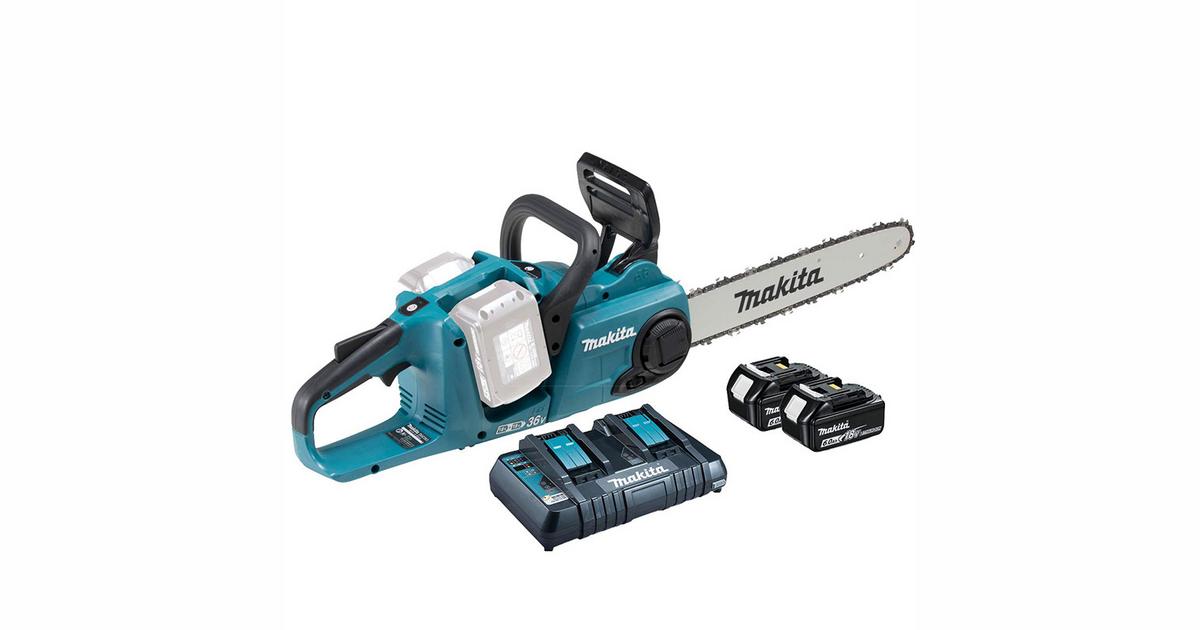 Makita Akukettsaag, 2X18V, 2X6.0Ah Li-ion DC18RD, BL mootor 20 m/s ...