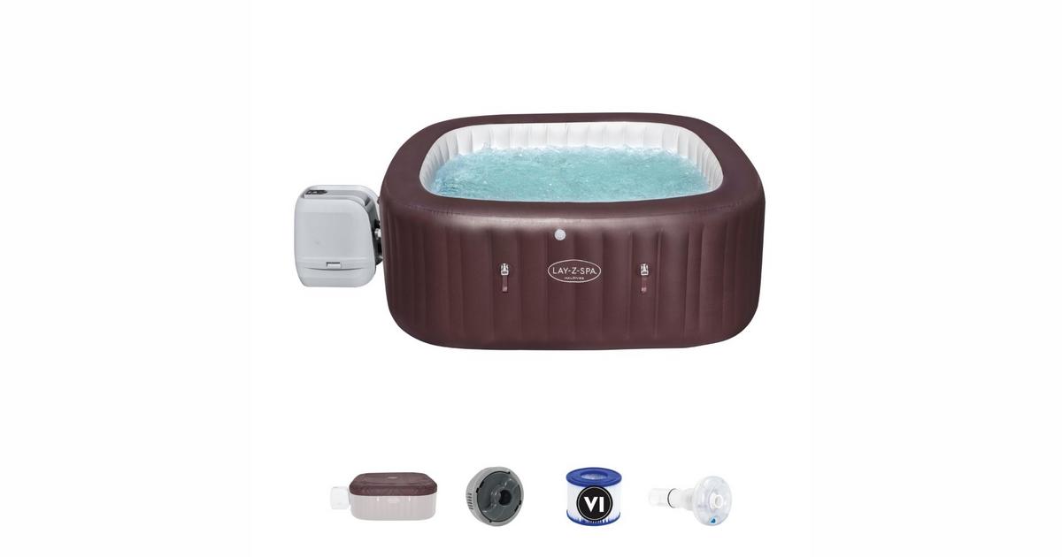Bestway Bassein Bestway 60033 Lay-Z-Spa Maldives HydroJet Pro ...