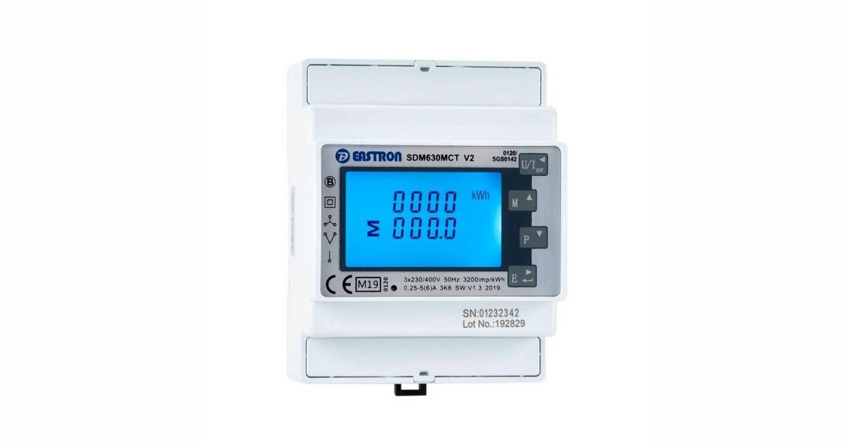 Solplanet Accessories // 3 Phase Energy Meter for Inverters / Eastron ...