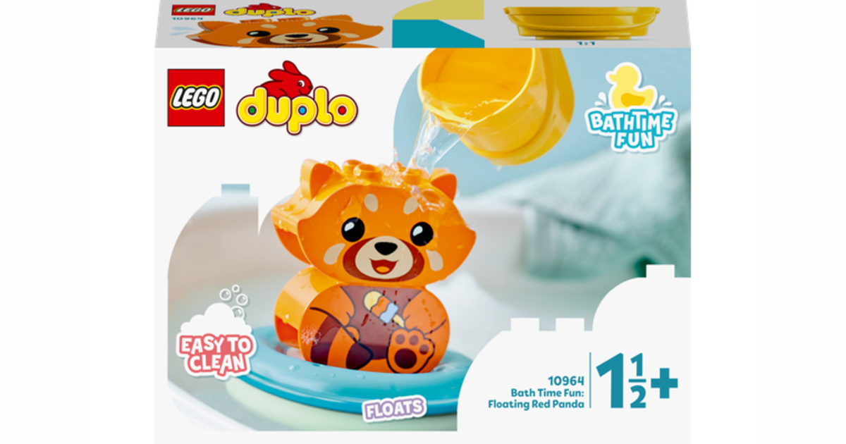 LEGO 10964 DUPLO® Play Vannimänguasi: ujuv punane panda | Hinnavaatlus ...