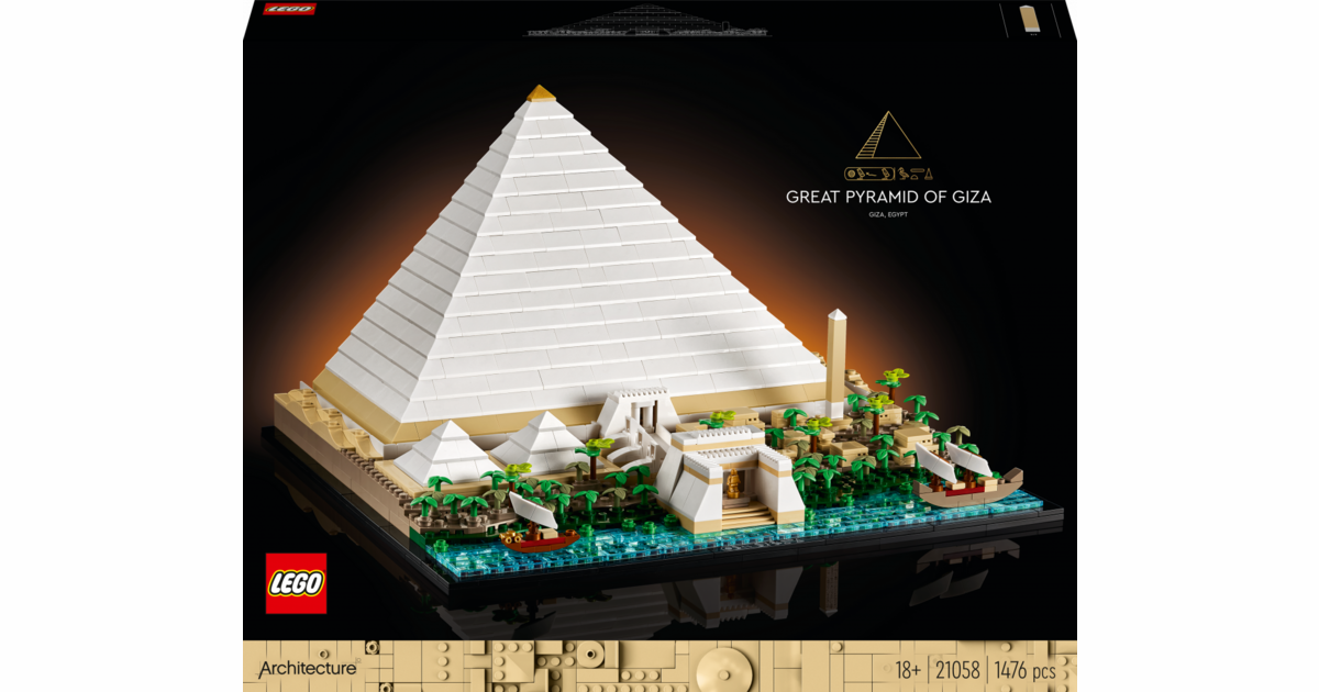 LEGO 21058 Architecture Giza suur püramiid | Hinnavaatlus ...