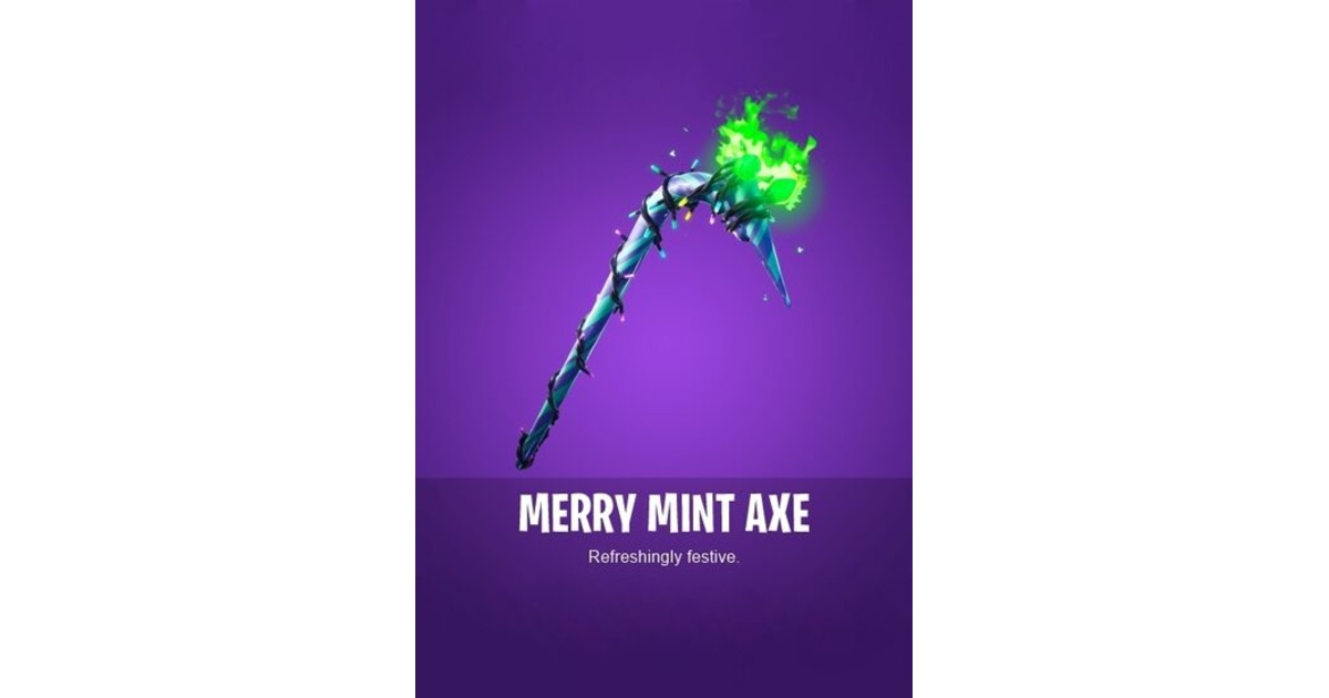 Hinnavaatlus - Epic Games Fortnite - Merry Mint Axe (DLC) Key GLOBAL