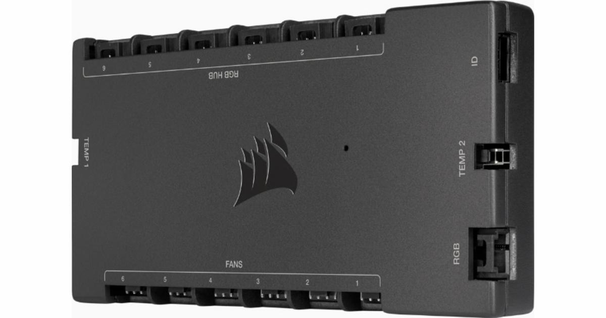 Corsair iCUE Commander Core XT ventilaatori kiiruse regulaator 6 ...
