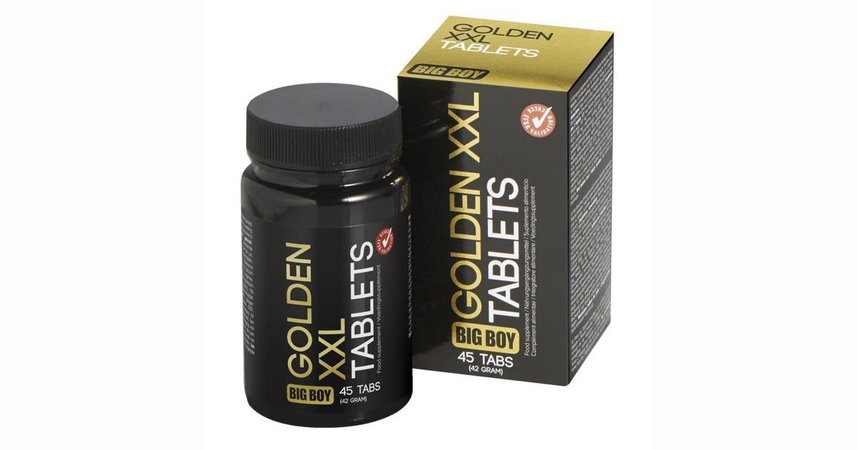 SuperSex Toidulisand meestele Big Boy Golden XXL (45 kapslit ...