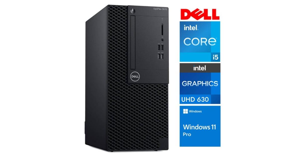 DELL OptiPlex 3070 Tower i5-8500 32GB 128SSD+2TB W11Pro ReNew ...