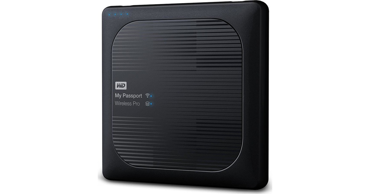 Western Digital WD My Passport Wireless Pro 4TB WiFi AC HDD mobile ...