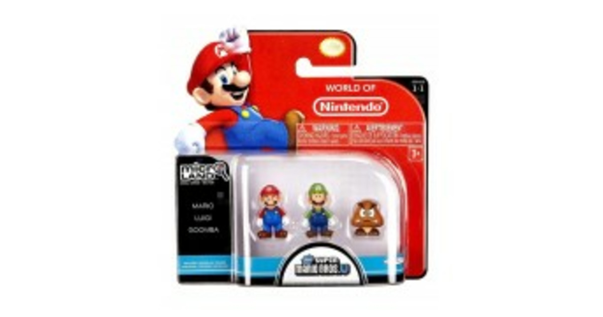 Jakks Pacific World of Nintendo: Micro Land New Super Mario Bros. U ...