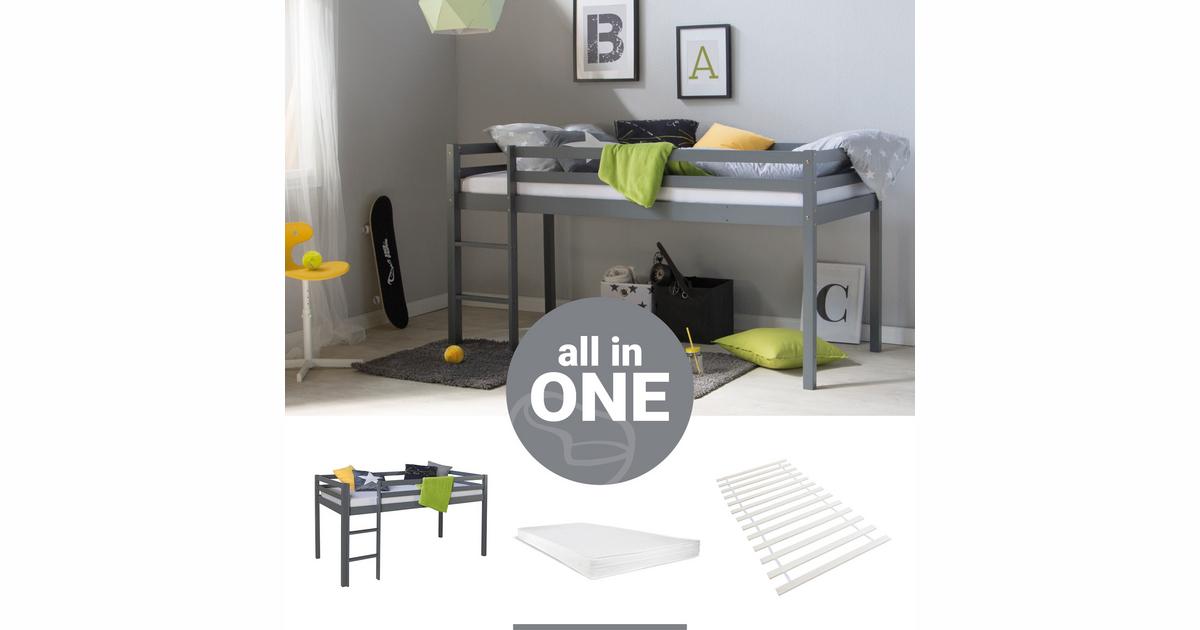 Homestyle Laste narivoodi madratsiga 90x200 hall | Hinnavaatlus ...