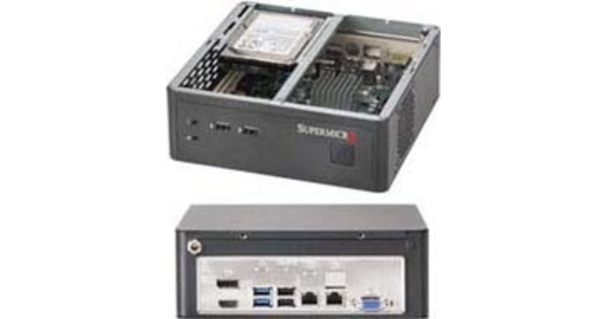 Supermicro SC101i - Ultra Small Form Factor - Mini-ITX - without power ...