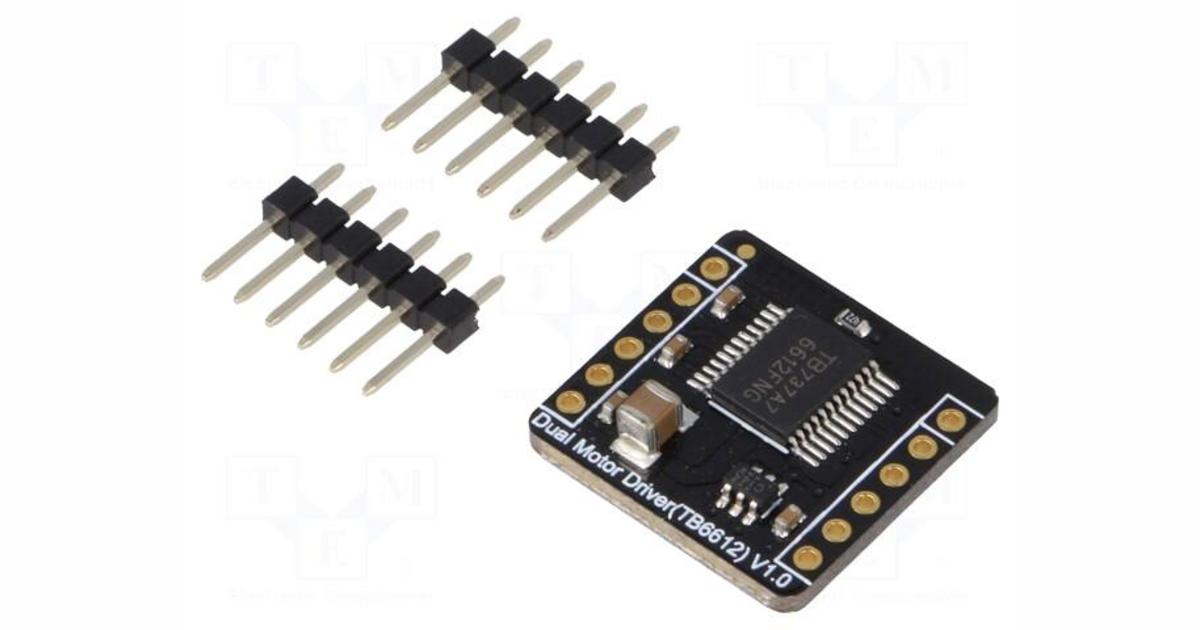 DFROBOT DC-motor driver | TB6612FNG | 1.2A | Uin mot: 2.5÷12V ...