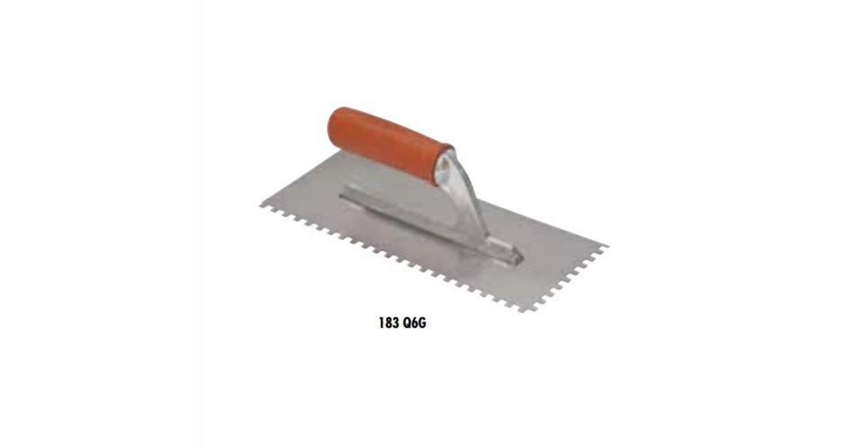 Raimondi Liimi kammid plaatimiseks 183Q6G; 6 mm; 28x12 cm ...