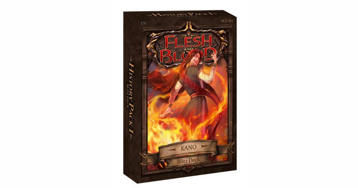 TCG Flesh & Blood - History Pack 1 Blitz Deck - Bravo | Hinnavaatlus - hinnavõrdlus- ja IT ...