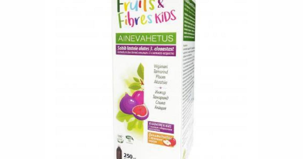 TEHOLAXA Fruits & Fibres siirup Lastele 250 ml | Hinnavaatlus ...