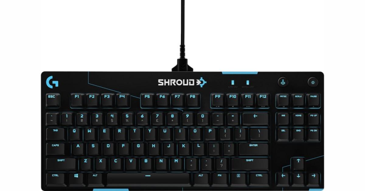 Logitech LOGI PRO X Gaming Keyboard - SHROUD 920-009848 | Hinnavaatlus ...