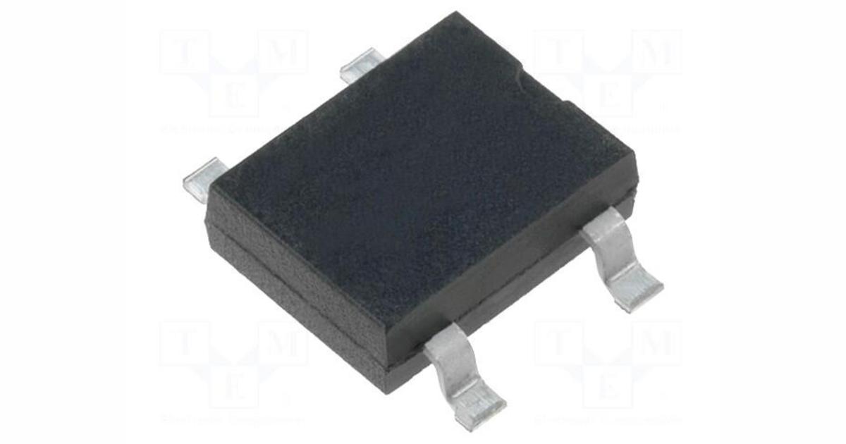 DC COMPONENTS Single-phase bridge rectifier | Urmax: 400V | If: 1A ...