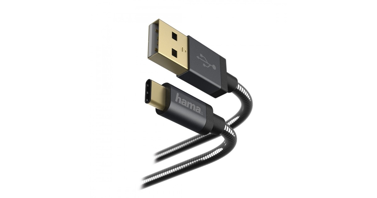 Hama METAL CHARGING DATA kaabel USB TYPE-C 1,5M | Hinnavaatlus ...