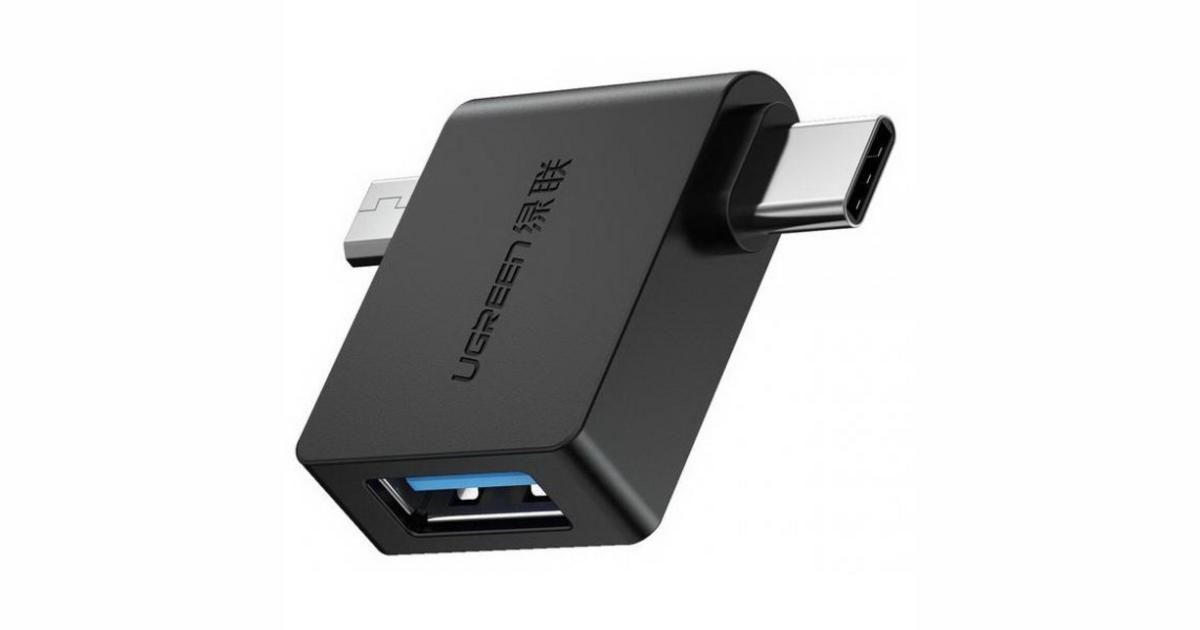 Ugreen 2in1 OTG USB-A 3.0 on USB-C + micro-USB Black | Hinnavaatlus - Tehnikakaupade ...