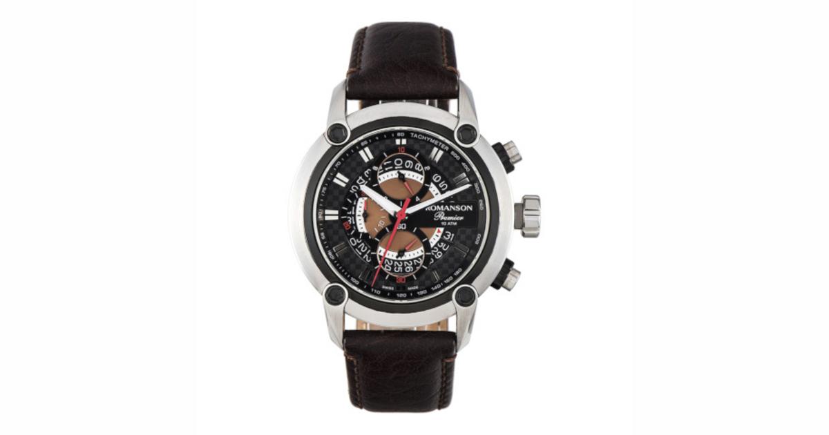 Romanson Premier meeste Chronograph PL2642HM1DA32W | Hinnavaatlus ...