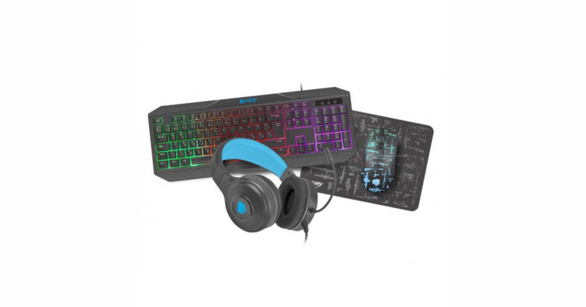 Fury 4-IN-1 GAMING SET THUNDERSTREAK 3.0 KEYBOARD + HIIR + KÕRVAKLAPID ...