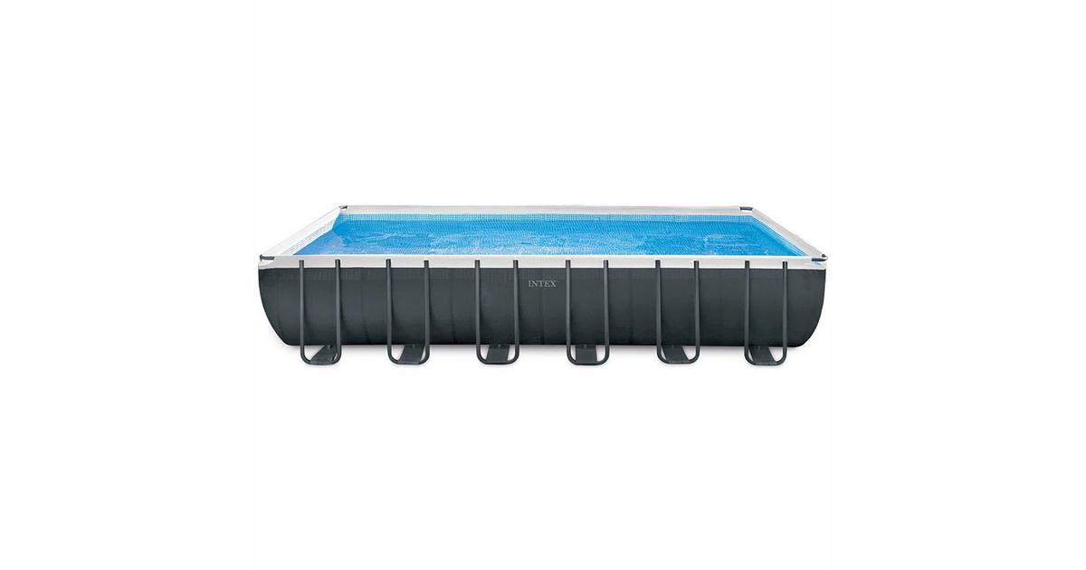 Intex Bassein Frame Pool Set Ultra Quadra XTR, 732x366x132cm ...