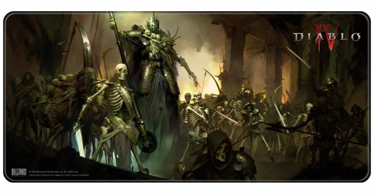 Paladone Diablo IV Skeleton King Mousepad | 940x420x4mm | Hinnavaatlus ...
