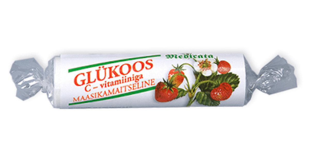 GLUCOSE+ GLÜKOOS+VITAMIIN C TROPSID 30MG MAASIKAS N10 | Hinnavaatlus ...