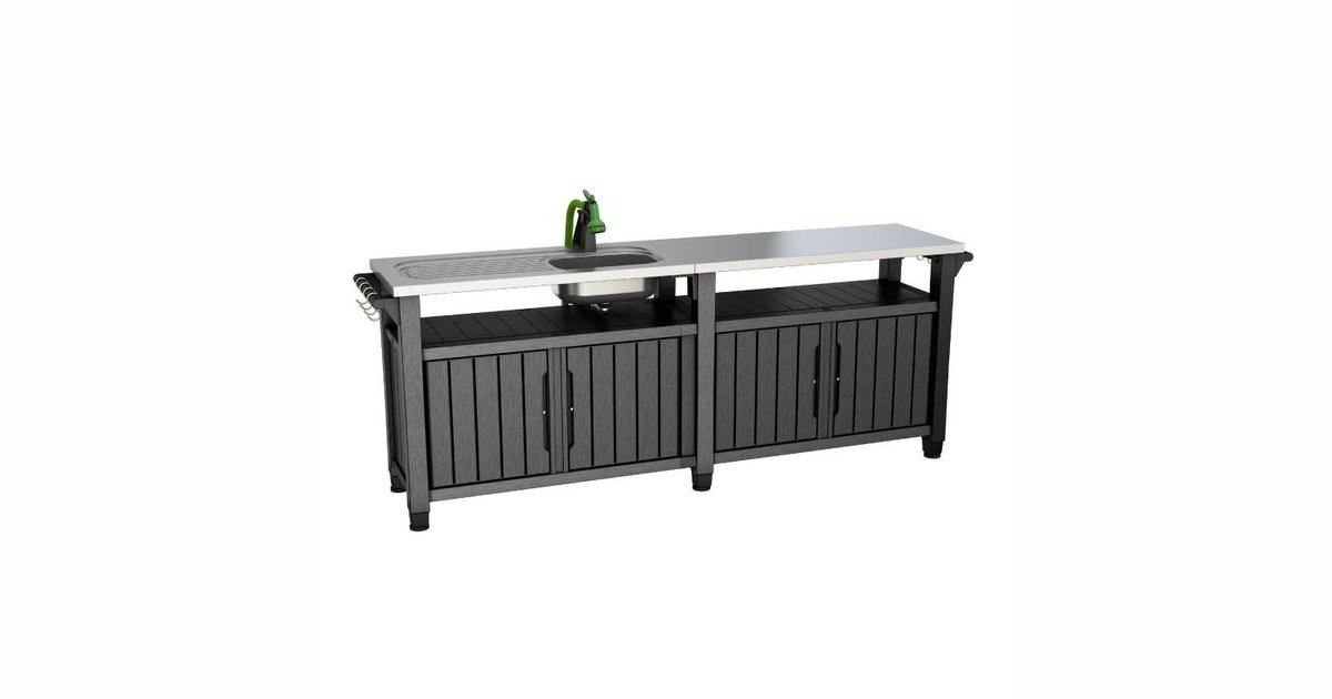 Keter Väliköögi mööbel Unity Chef 237x89,4x51,3cm 415L hall 29206351939 ...