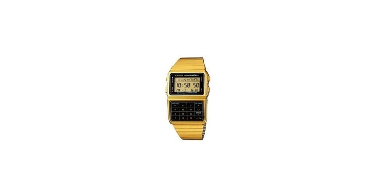 Casio Digital Stainless Steel Data Bank Multi-Lingual DBC-611G-1DF DBC ...