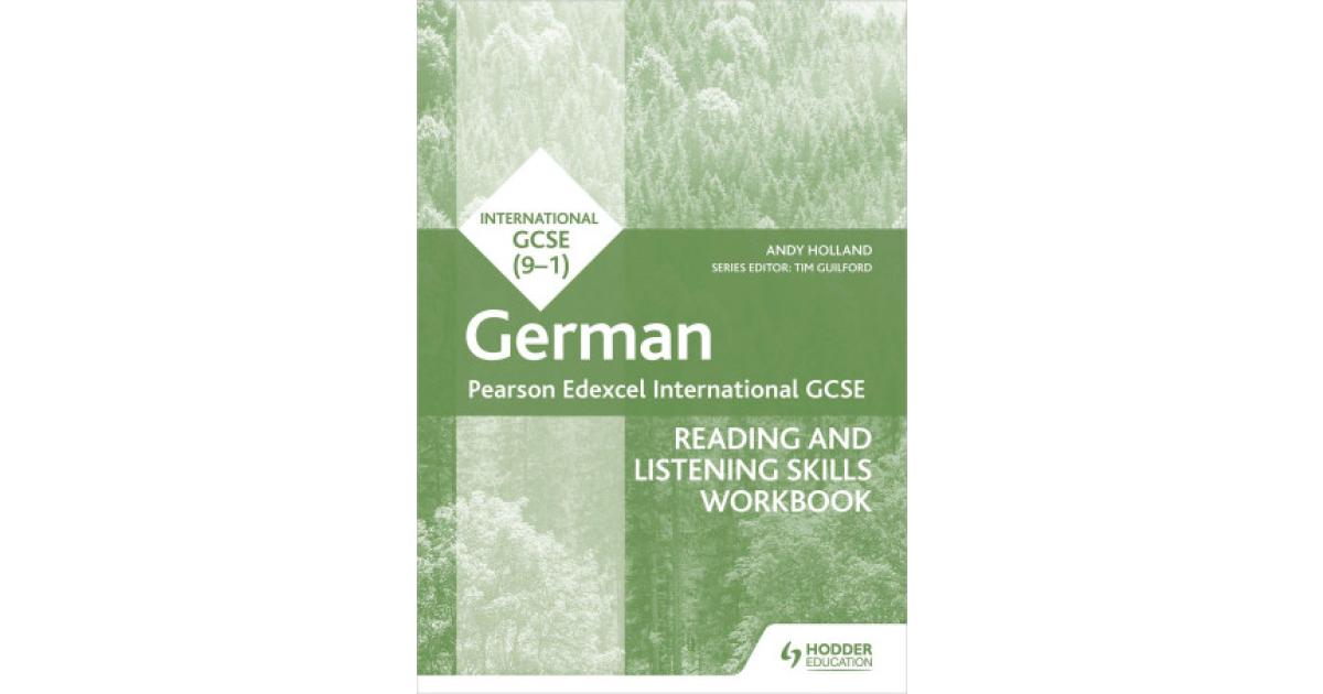 Hodder Education Pearson Edexcel International GCSE German Reading and ...