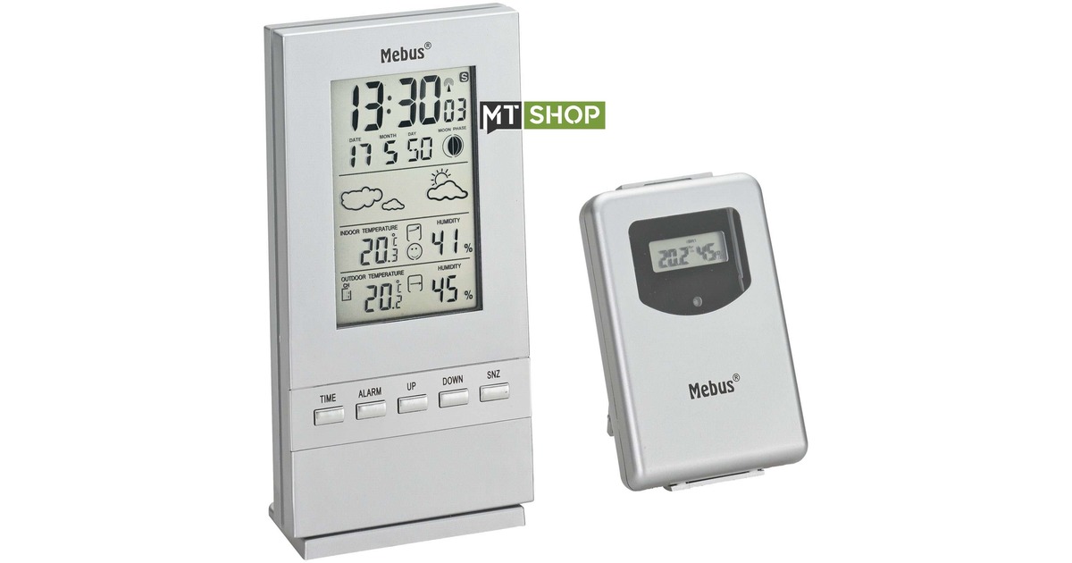 Mebus 40347 Wireless Weather Station | Hinnavaatlus - Tehnikakaupade ...