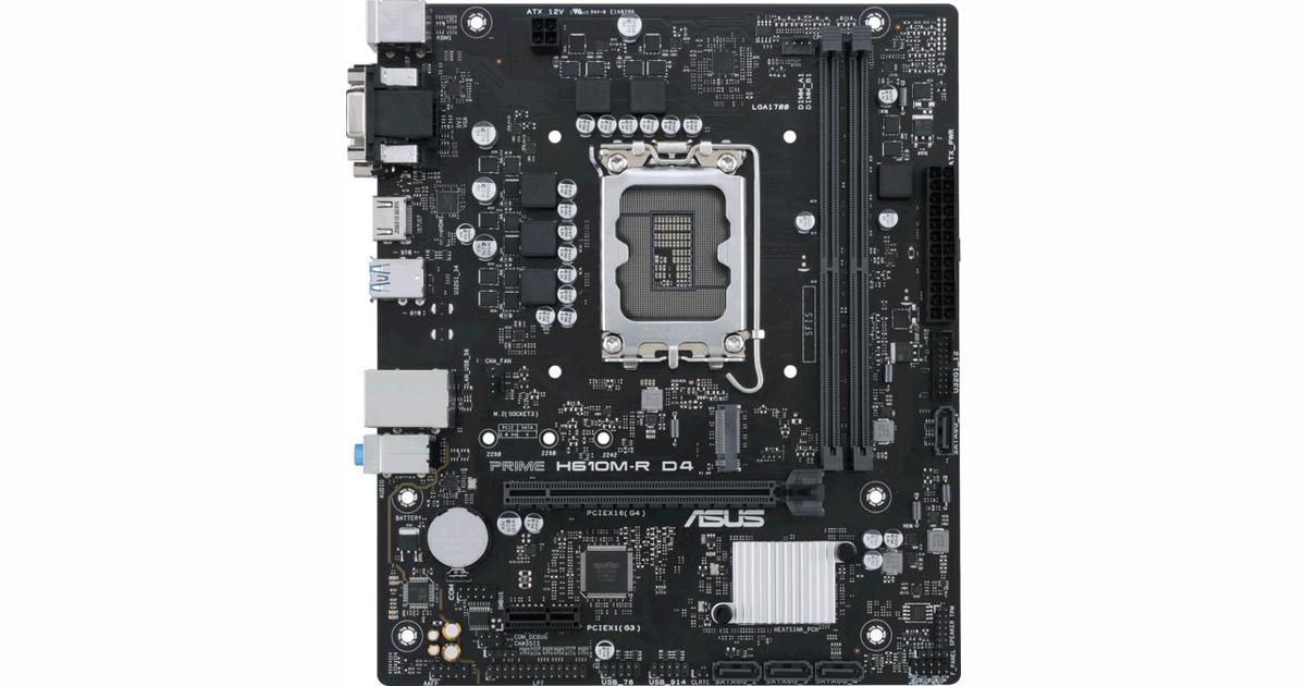 Asus Socket 1700 PRIME H610M-R D4-SI | Hinnavaatlus - Tehnikakaupade ...
