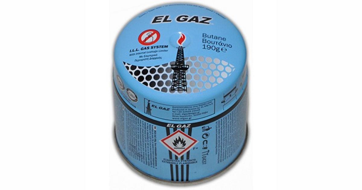 EL GAZ Gaasiballoon ELG-101 (butaan) 190g STOP-süsteemiga ...