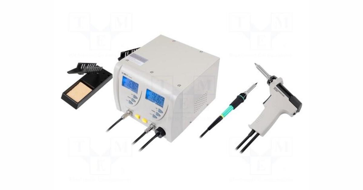 SOLDER PEAK Station: soldering/desoldering | 60W | 80W | 160÷480°C ...