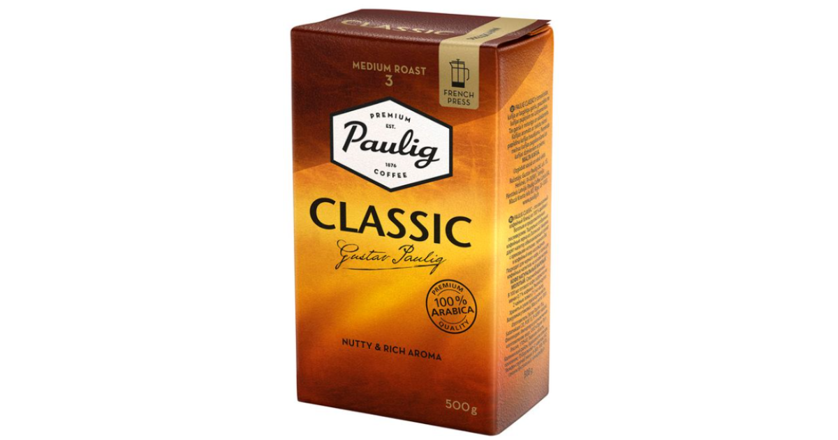 Paulig Jahvatatud PAULIG, Classic, presskannu, 500g | Hinnavaatlus ...