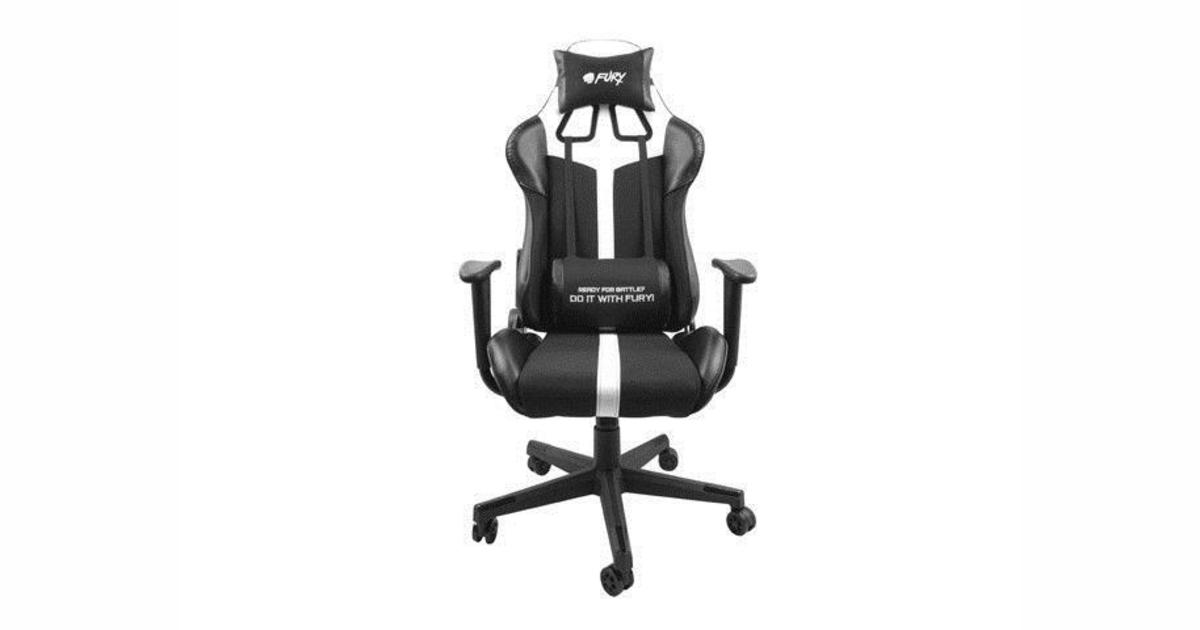 Natec FURY Gaming Chair AVENGER XL Black And White NFF-1712 ...