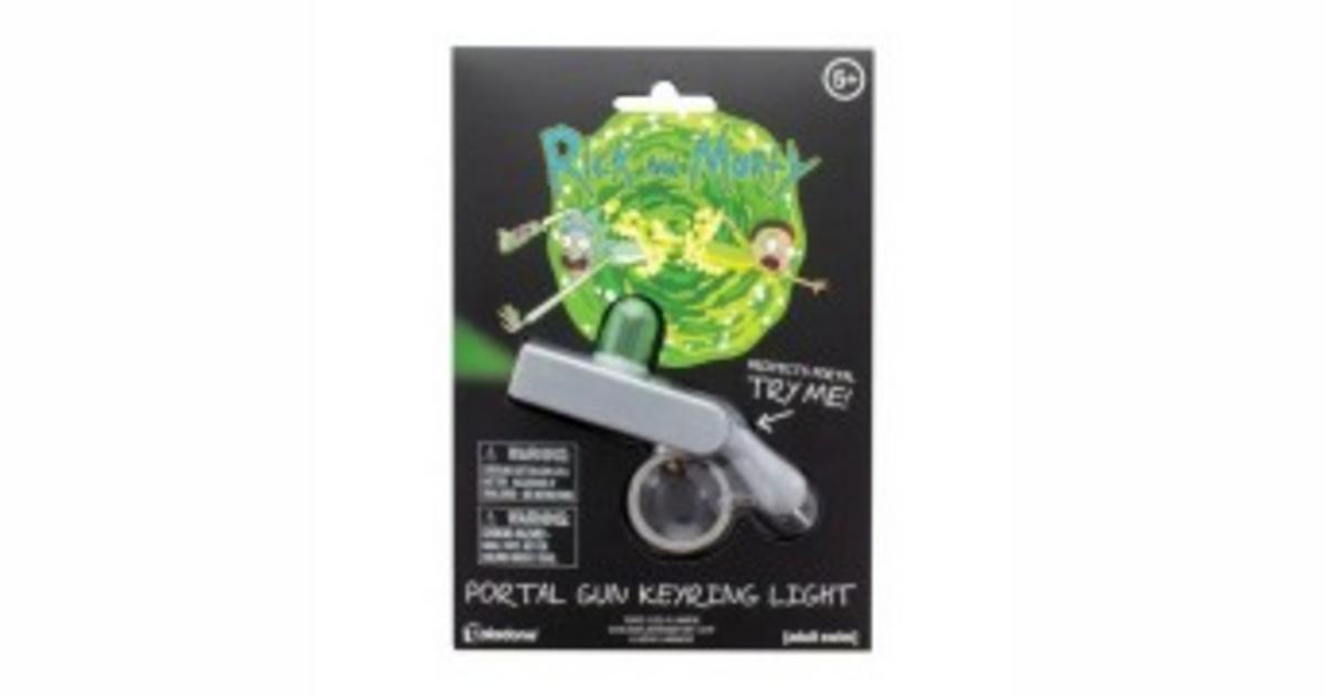 Paladone Rick and Morty - Portal Gun Light Up Keyring | Hinnavaatlus ...