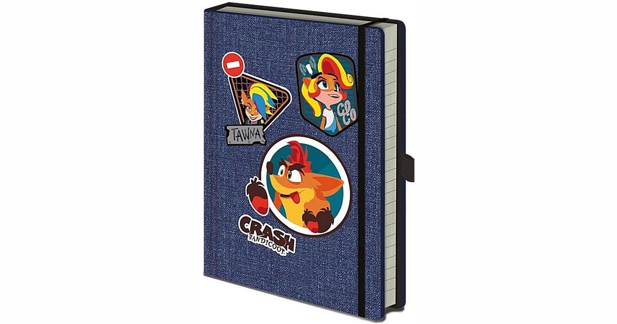 Paladone Crash Bandicoot 4 (Double Denim) Premium A5 Notebook ...