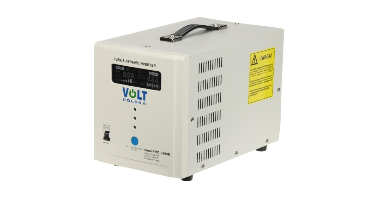 VOLT POLSKA UPS SINUS-PRO-2000E 2000 VA | Hinnavaatlus - hinnavõrdlus ...
