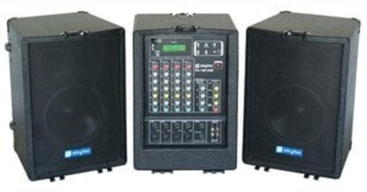 SkyTec PA-100USB kõlarisüsteem USB / SD / MP3 2X 300W | Hinnavaatlus ...