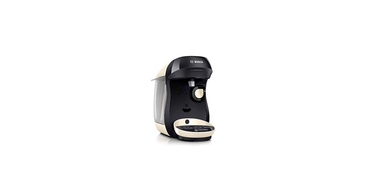 Bosch TAS1007 Tassimo Happy multi-drinks coffee machine cream ...