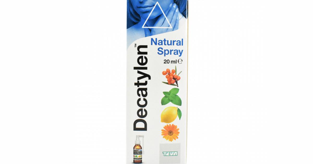 Teva DECATYLEN NATURAL SPRAY, 20 ml | Hinnavaatlus - hinnavõrdlus- ja ...