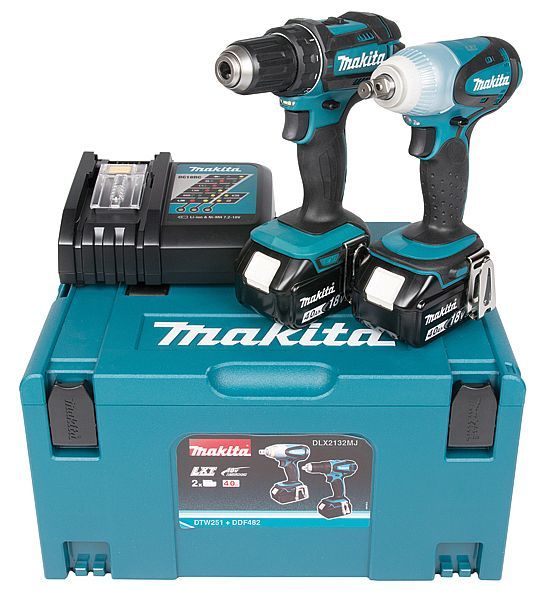 Hinnavaatlus - Makita DLX2132MJ (DDF482+DTW251)
